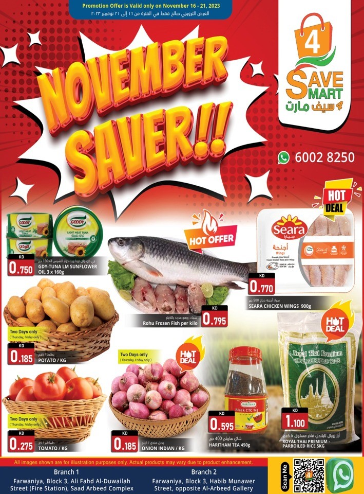 4 Save Mart November Saver Offer Flyer | Kuwait Offers Today