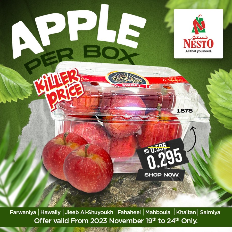 Apple Killer Price Deals Flyer | Nesto Kuwait Offers Today