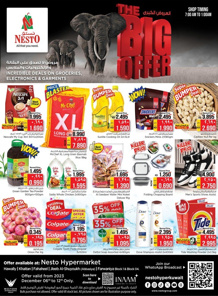 Nesto The Big Offer Flyer | Kuwait Nesto Offers Today
