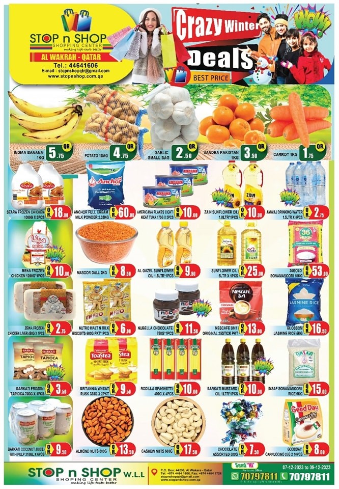 Stop N Shop Crazy Winter Deals | Qatar Offers Today