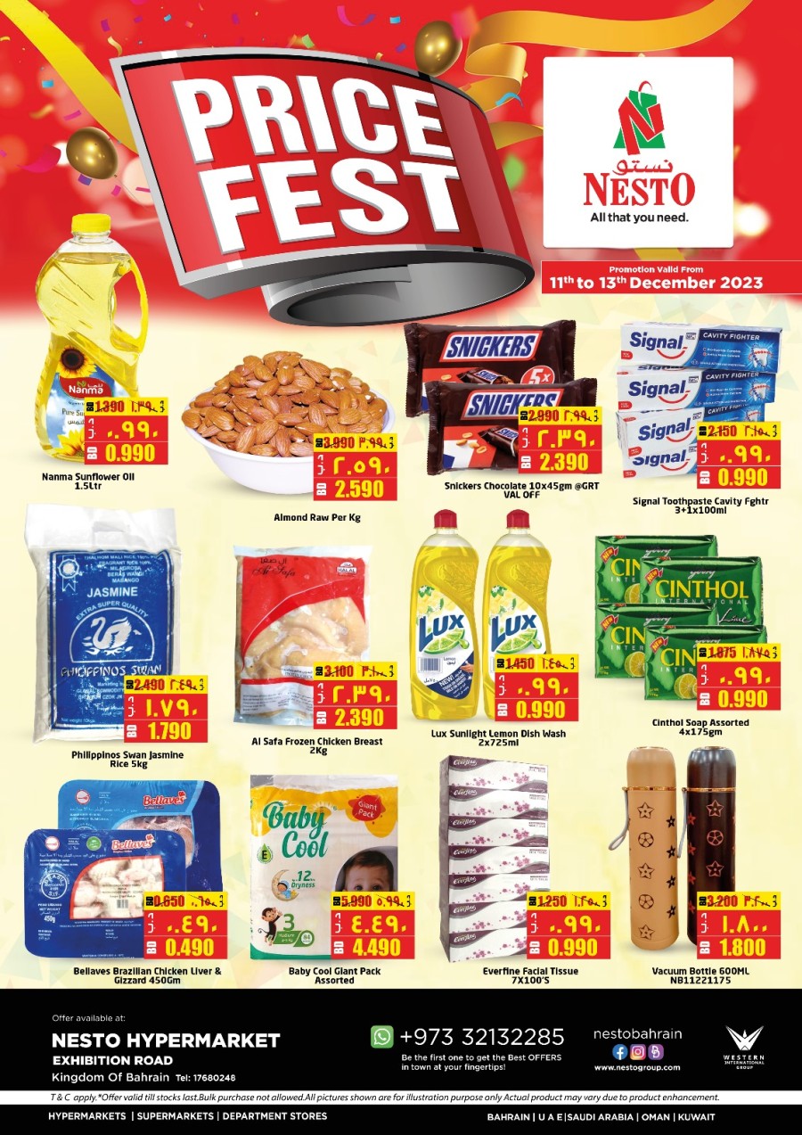 Nesto Hypermarket Exhibition Road Best Price Deal Flyer