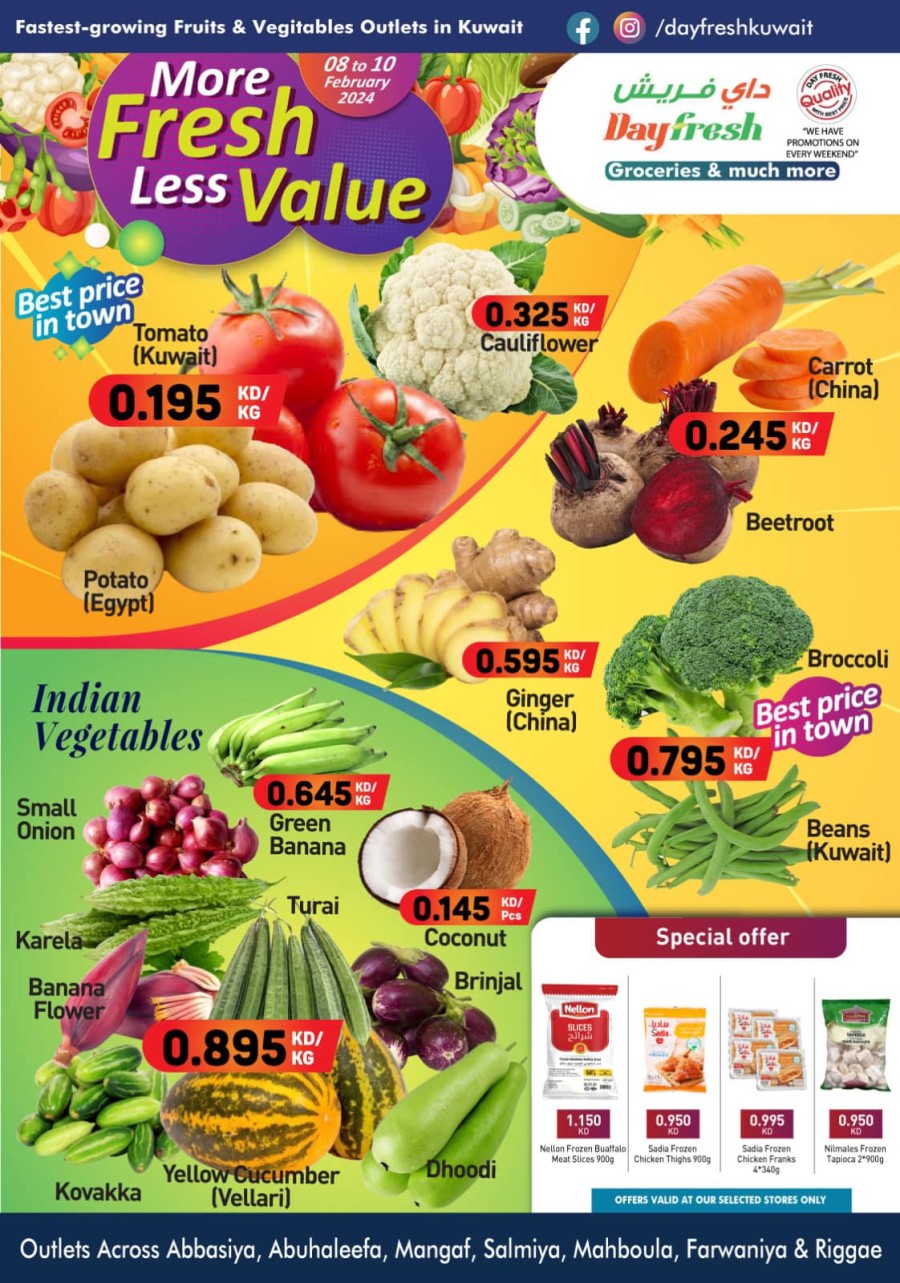 Day Fresh More Fresh Less Value Deal | Kuwait Offers 2024