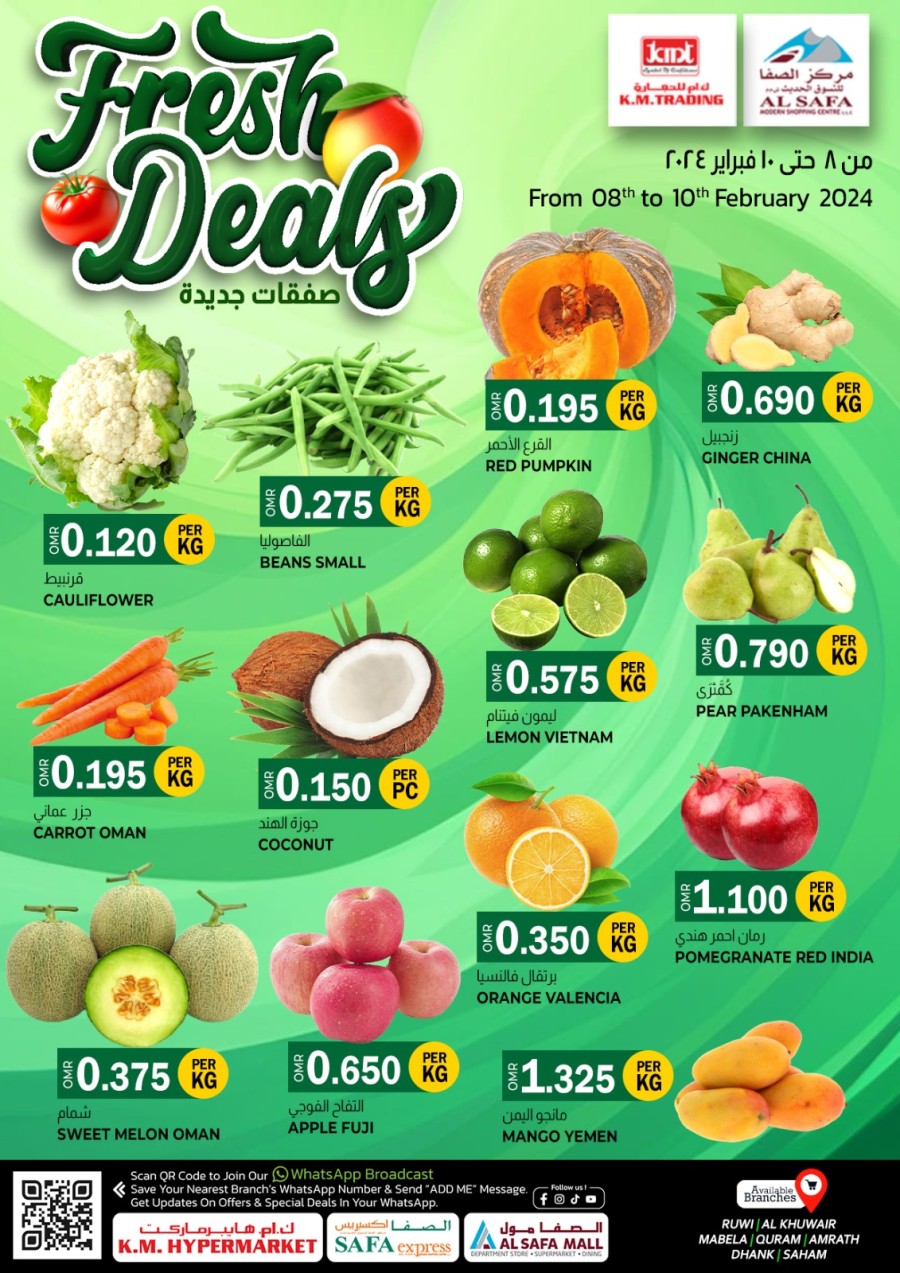 KM Trading Oman Fresh Deal 8-10 February 2024