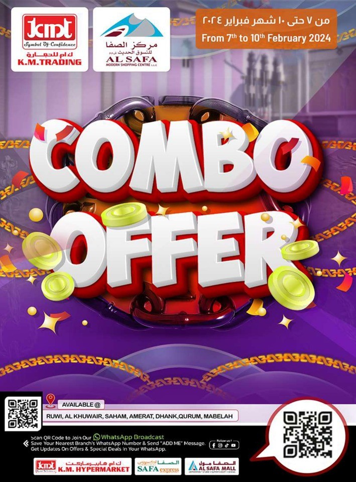 KM Trading Combo Offer | Oman Offers 2024 Flyer