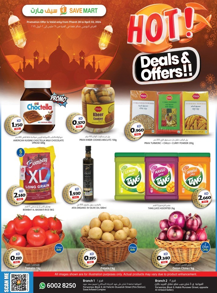 4 Save Mart Kuwait Hot Deals 28 March-2 April 2024