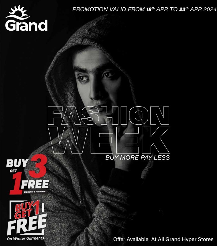 Grand Hyper Fashion Week 18-23 April 2024