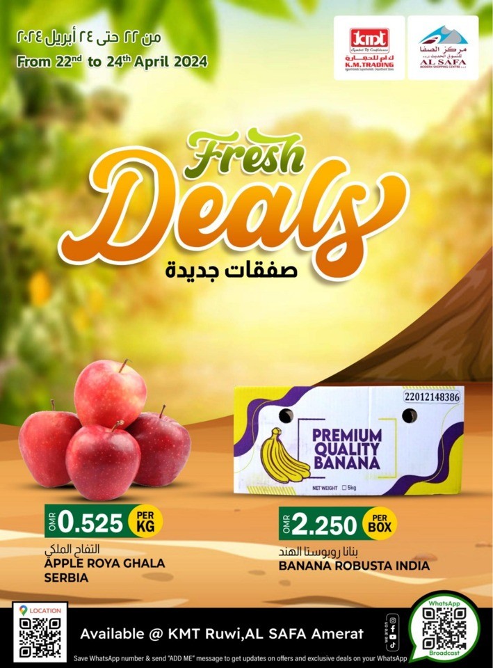 KM Trading Fresh Deal 22-24 April 2024 | Oman Offers Today