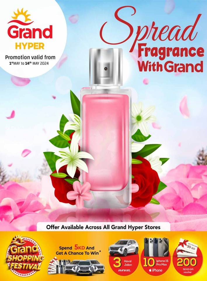 Grand Hyper Fragrance Deals Flyer | Kuwait Offers Today