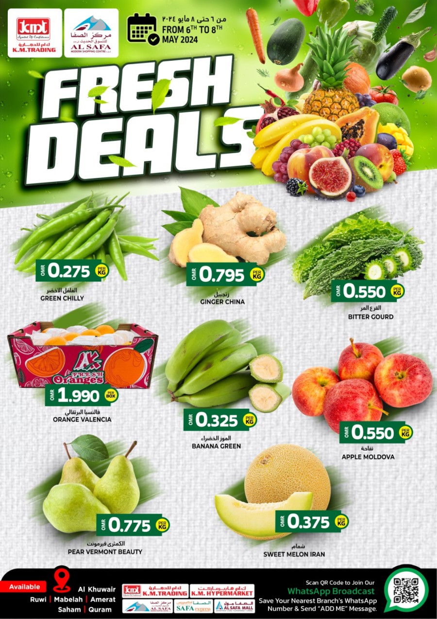 KM Trading Fresh Deal 6-8 May 2024 | Oman Offers Today