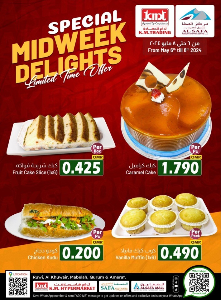 KM Trading Special Midweek Delights Deal 6-8 May 2024 Flyer