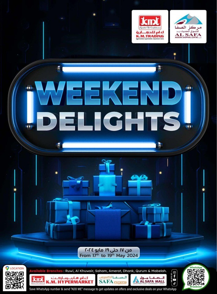 KM Trading Weekend Delights Promotion 17-19 May 2024