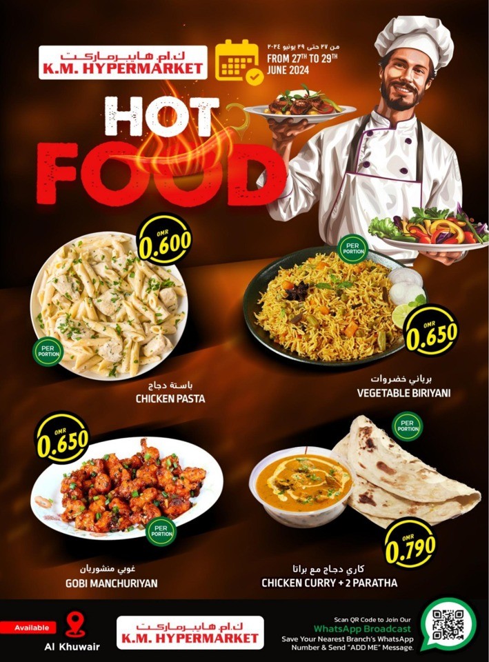 KM Trading Hot Food Deal | Oman Offers Today