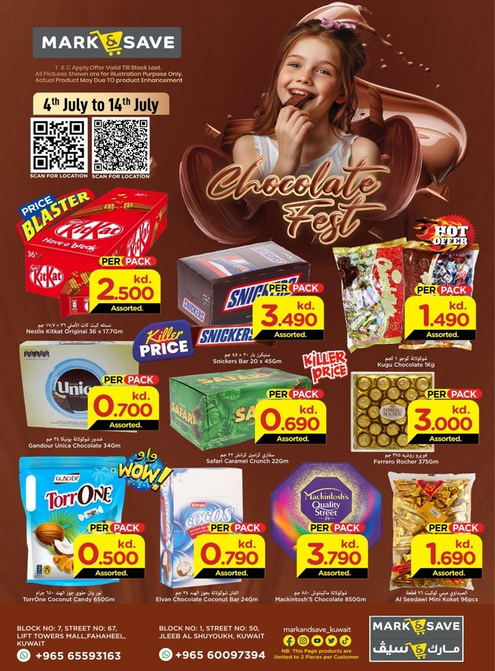 Mark & Save Chocolate Fest Offer | Kuwait Offers Today