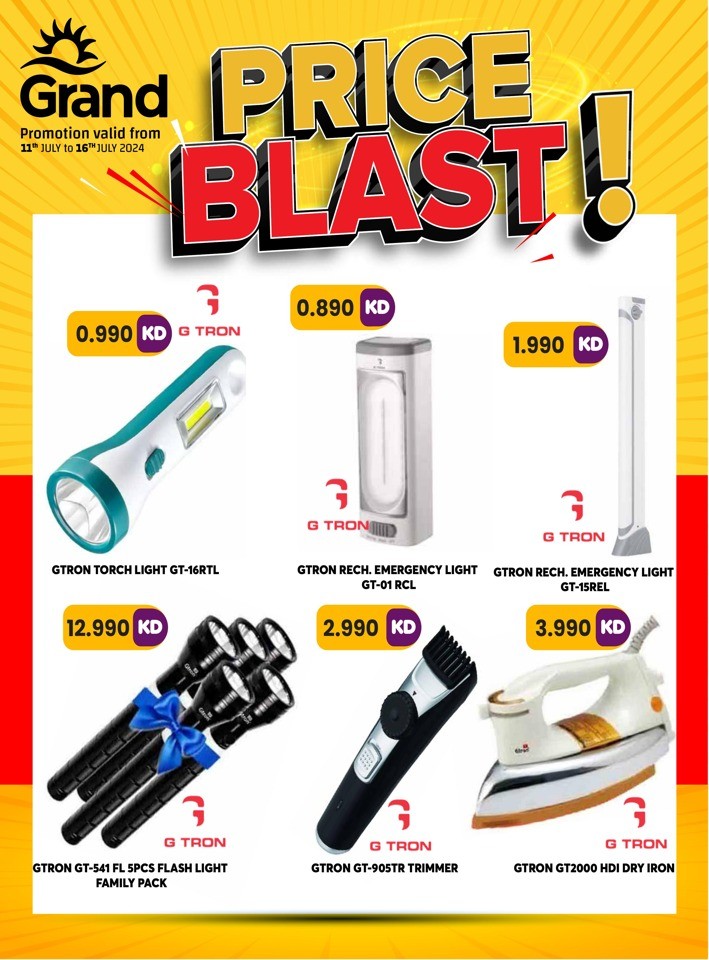 Grand Hyper Price Blast Promotion Flyer | Kuwait Offers 2024