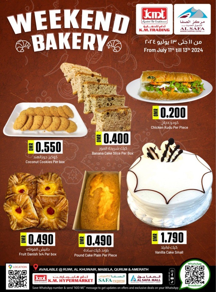 KM Trading Weekend Bakery Promotion | Oman Offers Today