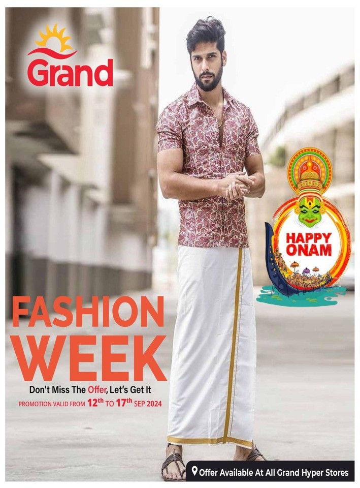 Grand Hyper Fashion Week Promotion 12-17 September 2024