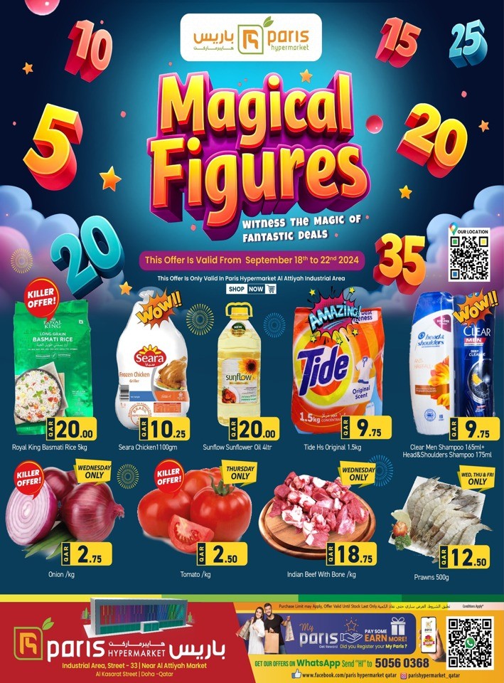 Paris Hypermarket Doha Magical Figures Deal | Qatar Offers