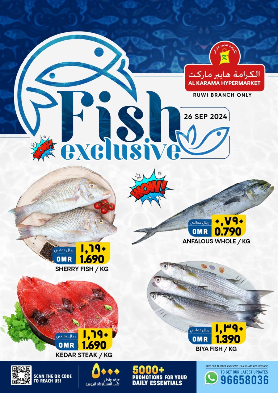 Al Karama Hypermarket Fish Exclusive Deal 26 September 2024