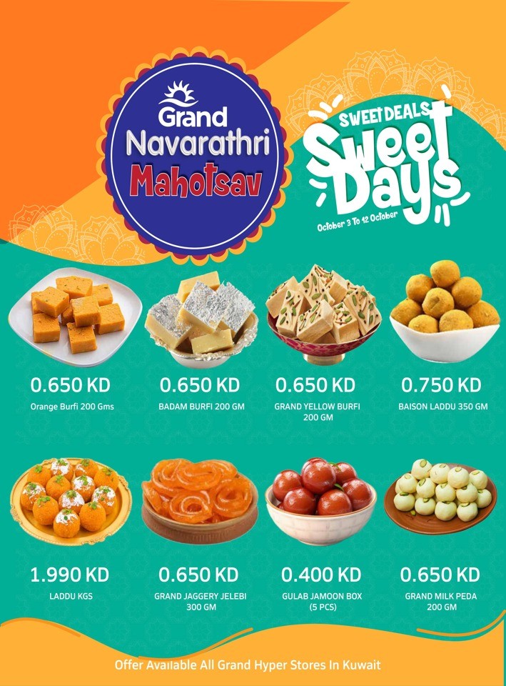 Grand Hyper Sweet Deals Flyer | Kuwait Offers Today