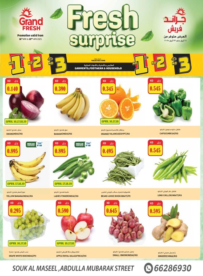 Grand Fresh Surprise Sale | Kuwait Shopping Offers Today