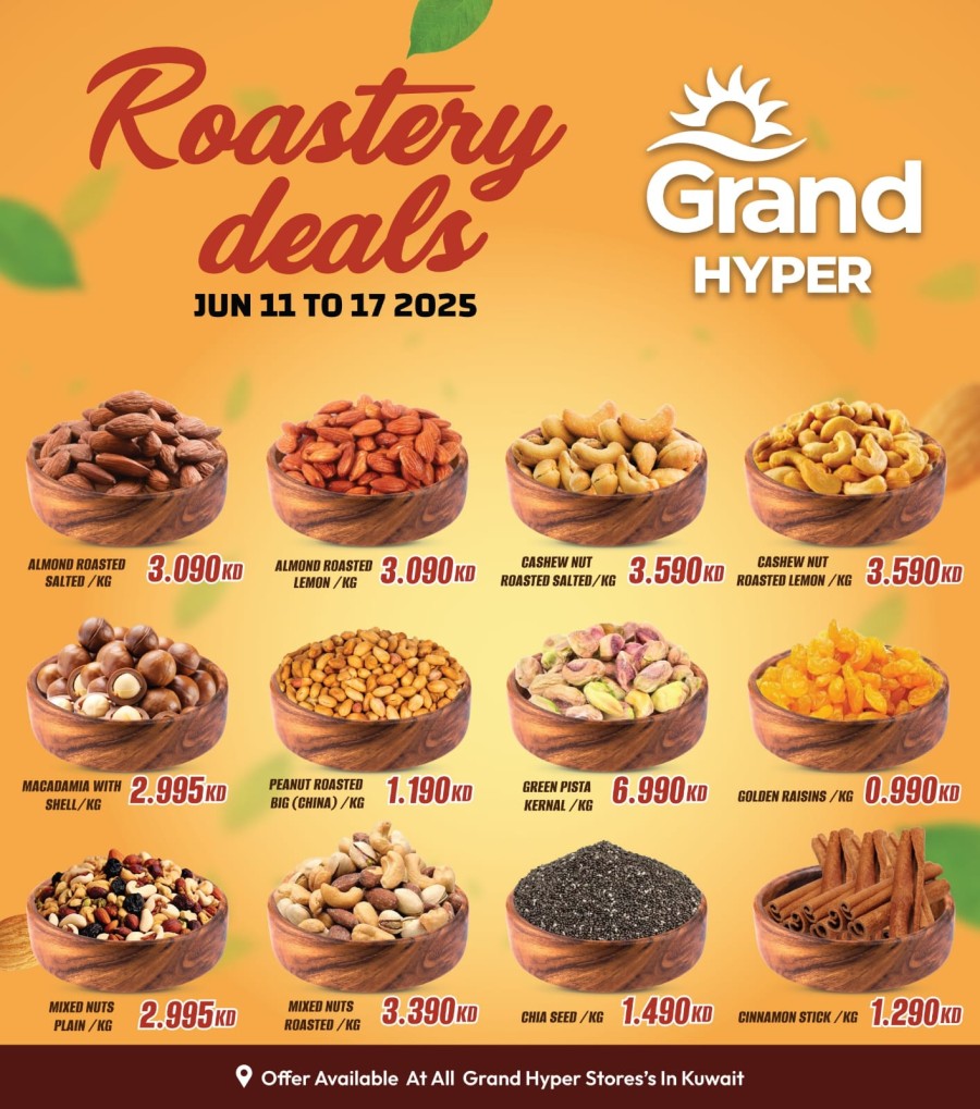 Grand Hyper Roastery Deals | Kuwait Shopping Offers Flyer