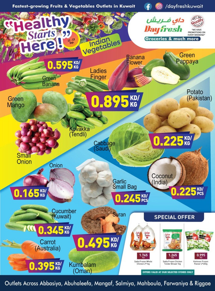Day Fresh Kuwait Weekend Promotion 11-13 September 2025